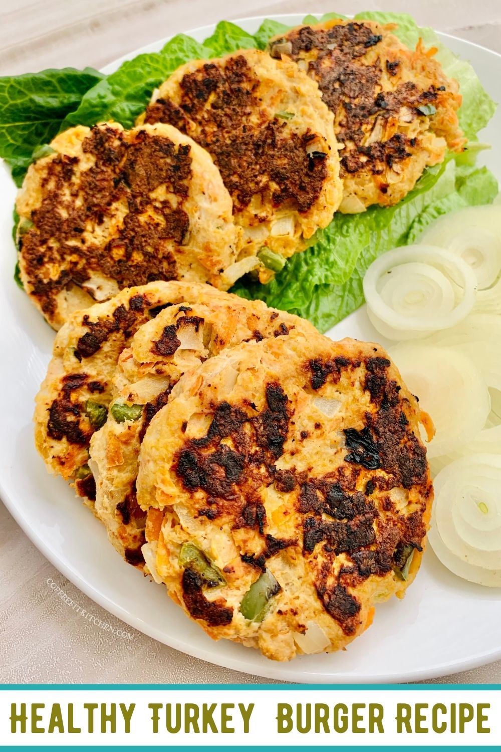 Healthy Turkey Burger Recipe · Coffee Fit Kitchen