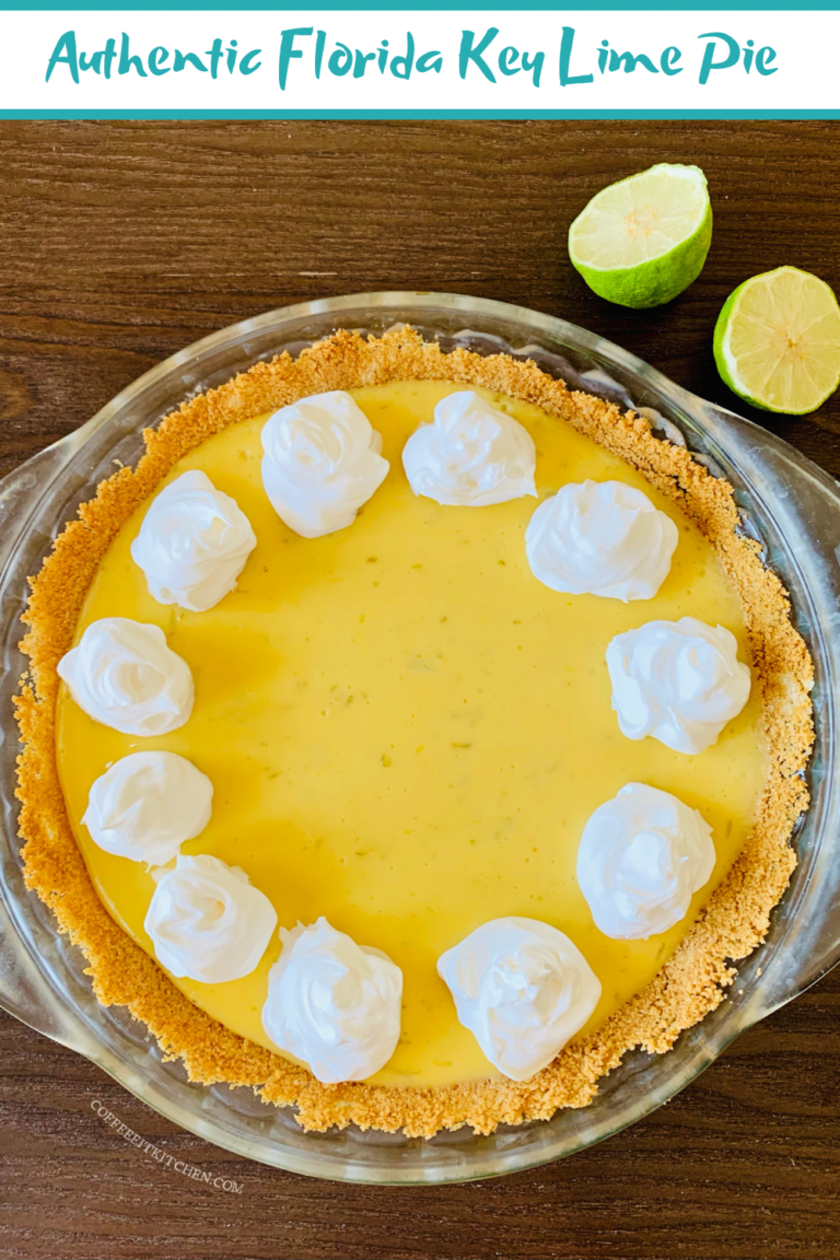 Authentic Florida Key Lime Pie · Coffee Fit Kitchen